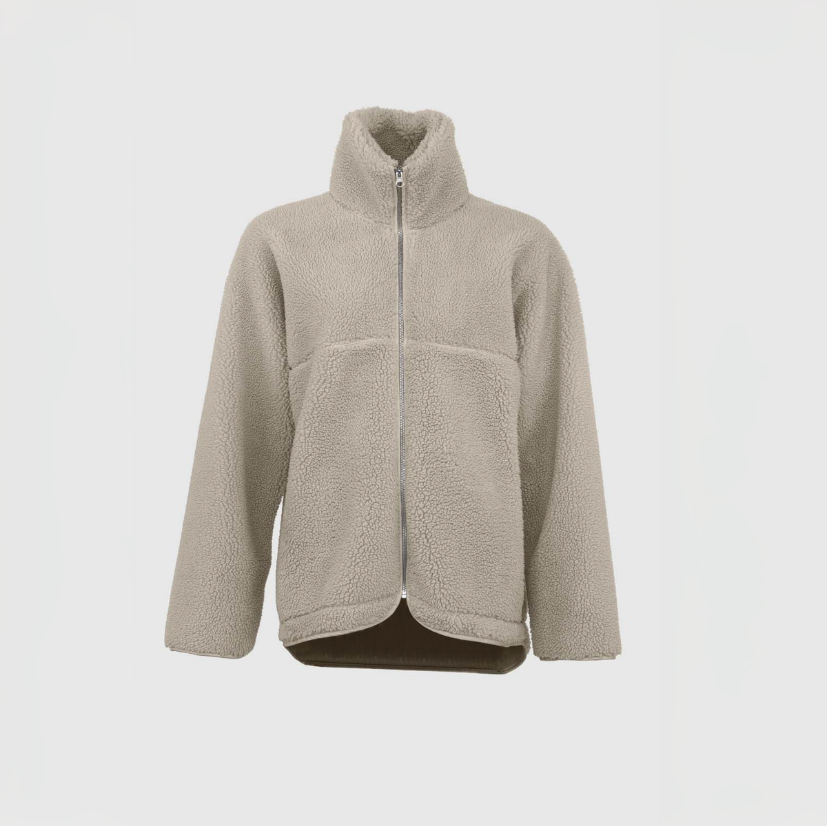 Pernille Pile Jacket - Oversized Plush Pile Fabric Jacket for Women ...